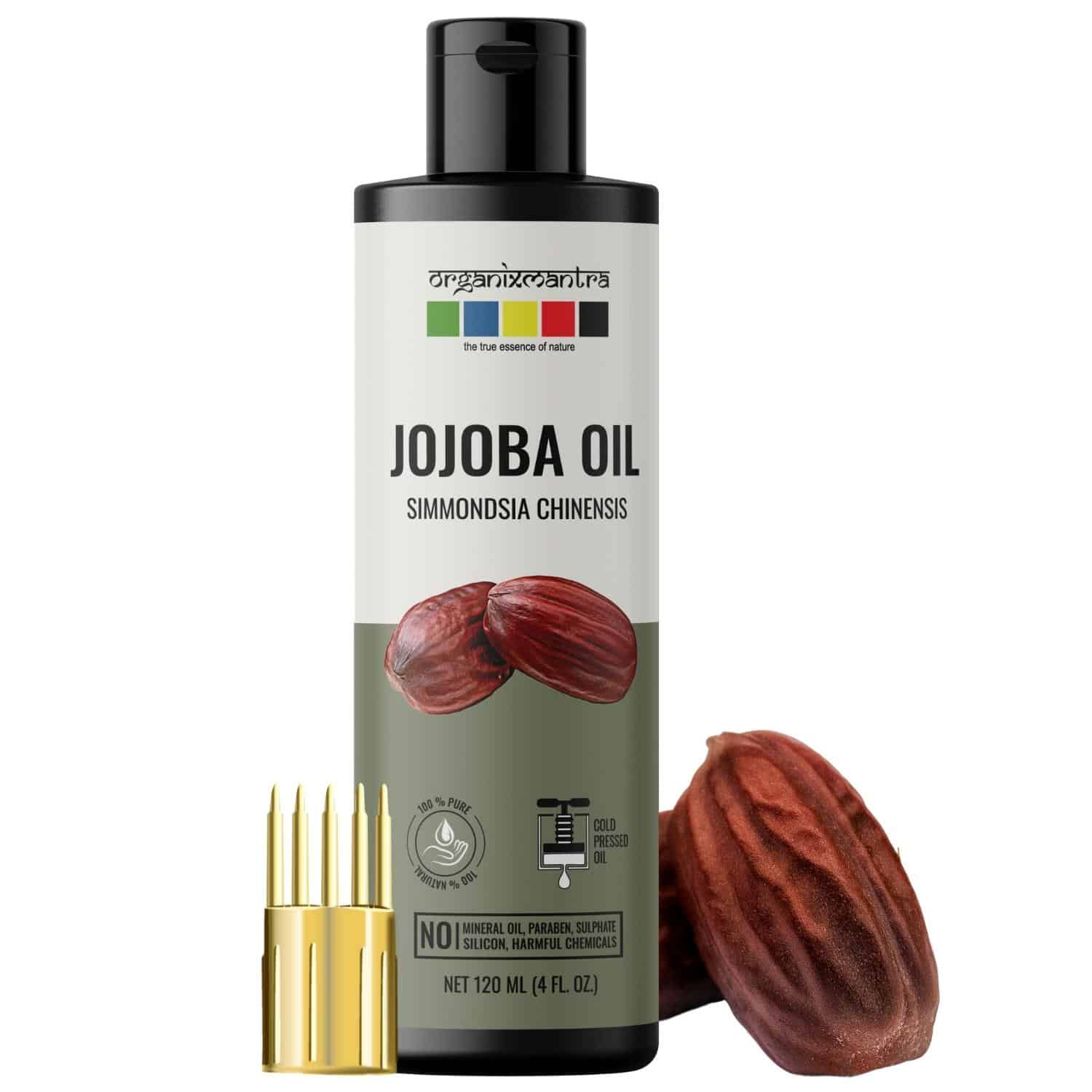 Jojoba Organic Cold Pressed Oil - Organix Mantra